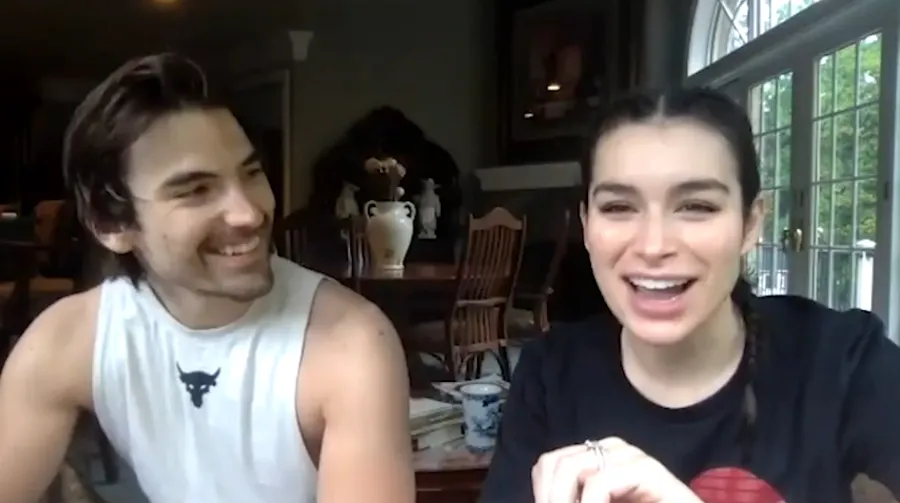 YH AT HOME with Bachelor Alums Ashley & Jared | Young Hollywood