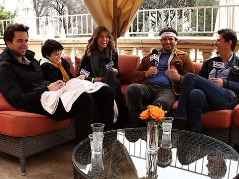 'Break Point' Cast: 3 Men, a Boy, and Epic Tennis Grunting | Young ...